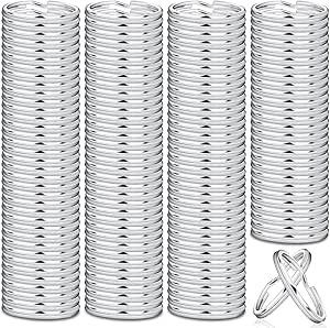 Amazon.com: PAXCOO 200Pcs Split Key Rings Bulk for Keychain and Crafts (25mm) : Everything Else