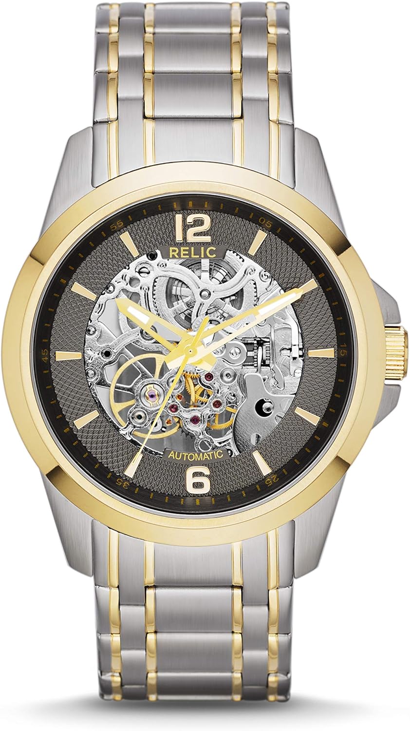 Amazon.com: Relic by Fossil Cameron - Reloj deportivo automático de ...