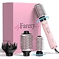 Amazon.com : FARERY 4-in-1 Rotating Hair Dryer Brush Set – 1000W for Fast, Easy Volume with ...