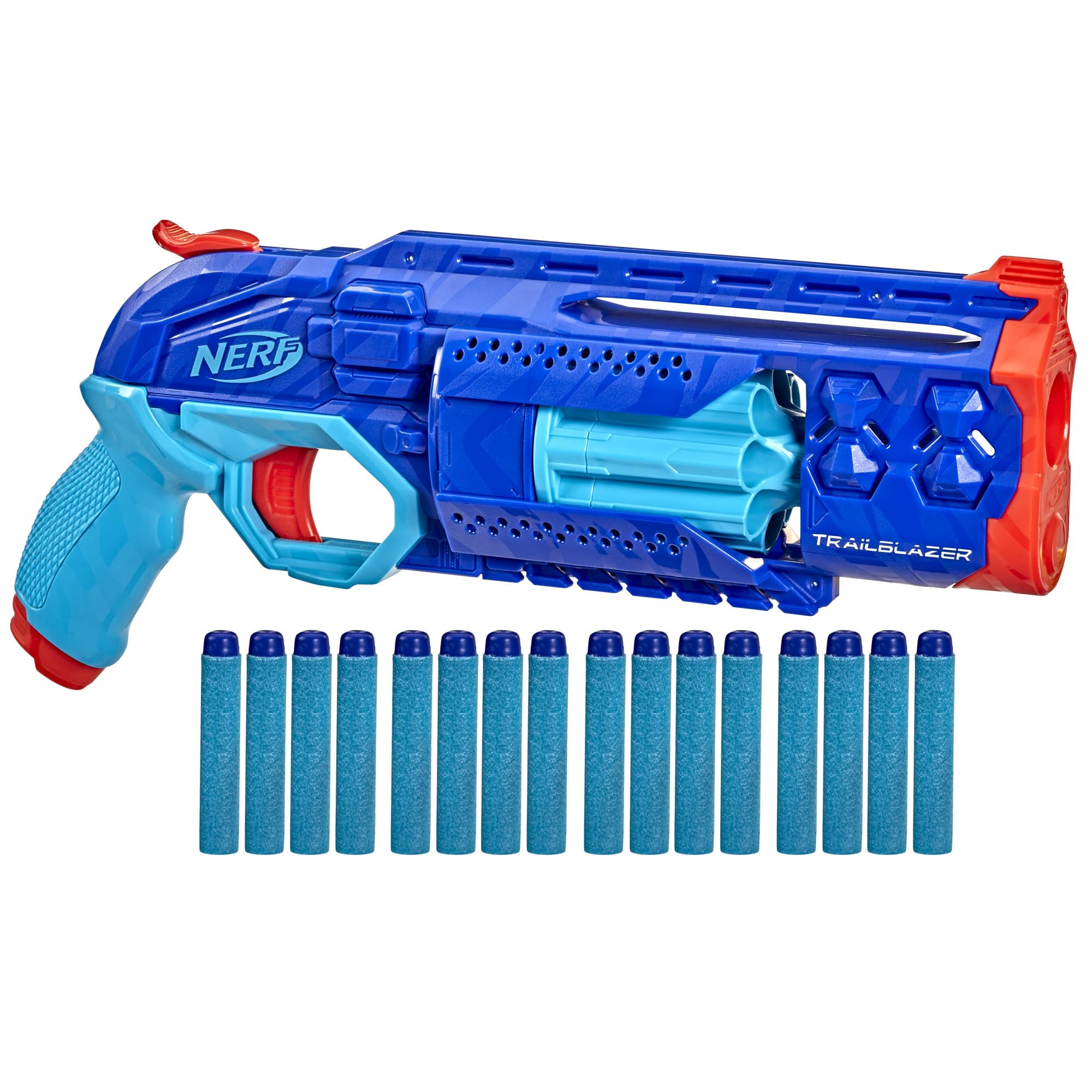 Nerf Elite 2.0 Trailblazer RD-8 Blaster, Wild Edition Color Design, 8 ...