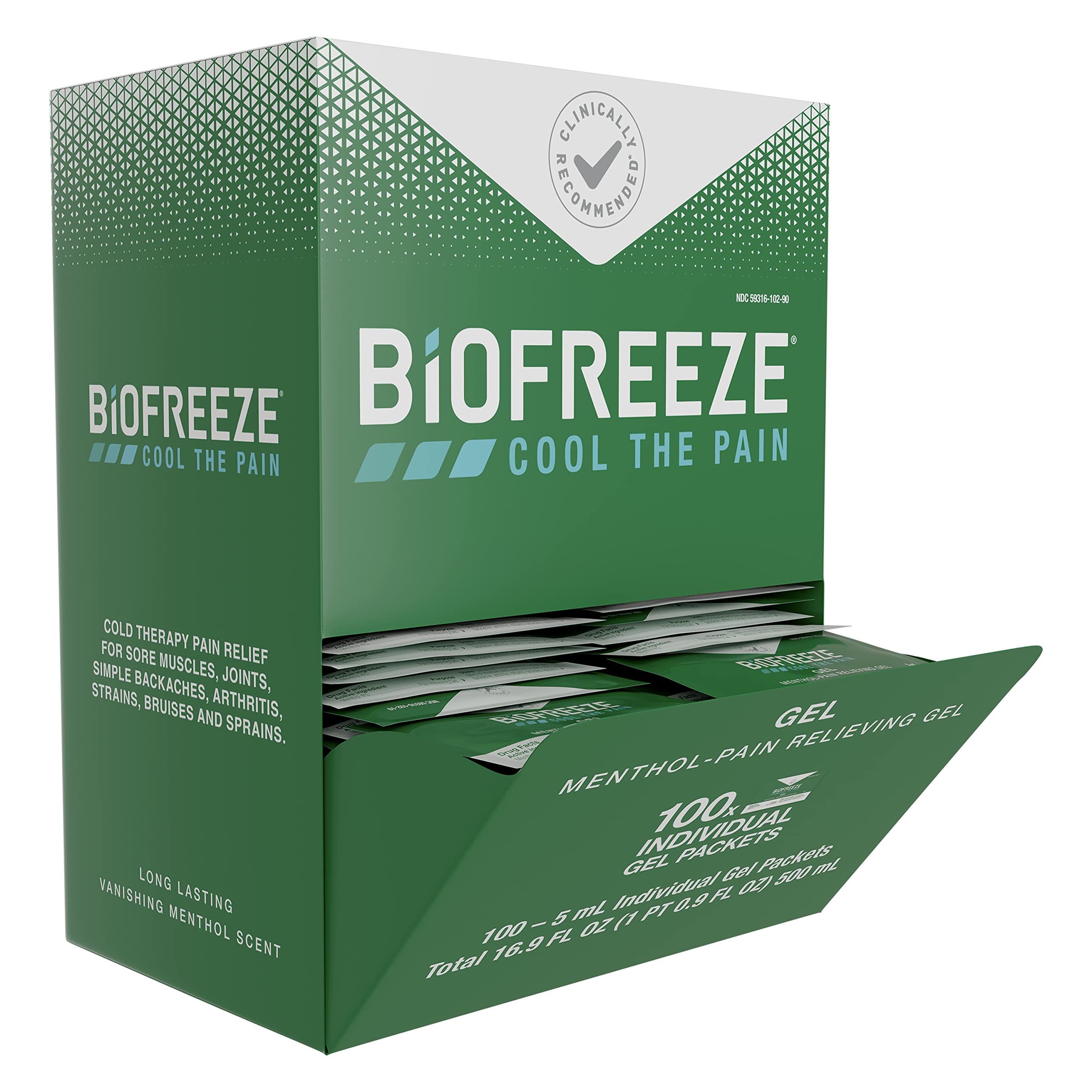 Mua Biofreeze Pain Relief Gel, Arthritis Pain Reliver, Knee & Lower ...