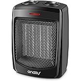 Amazon.com: andily Compact Portable Ceramic Space Heater with ...