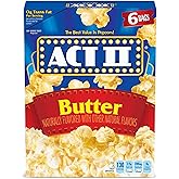 Amazon.com: ACT II Butter Microwave Popcorn, 3-Count 2.75-oz. Bags ...