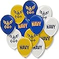 Amazon.com: U.S. Navy Party Balloons (12 pcs)! 12” Latex balloons in ...
