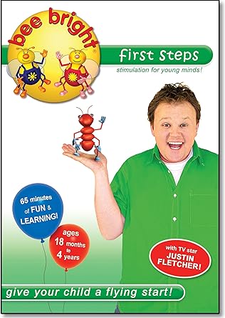 bee bright first steps with Justin Fletcher 18 months - 3 years: Amazon ...