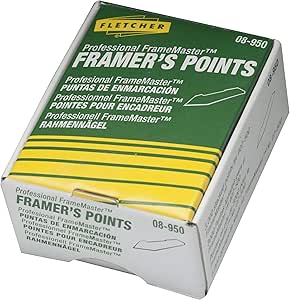 Fletcher-Terry FrameMaster Picture Framing Driver Points (Permanent ...