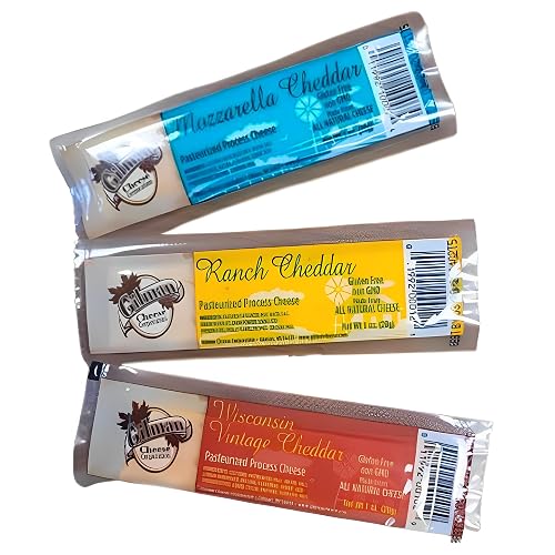Gilman Cheese Variety Pack, 8 of each Flavor, Mozzarella Cheese ...
