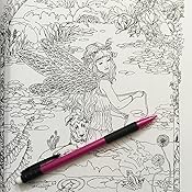 Amazon.com: Myth & Magic: An Enchanted Fantasy Coloring Book by Kinuko ...