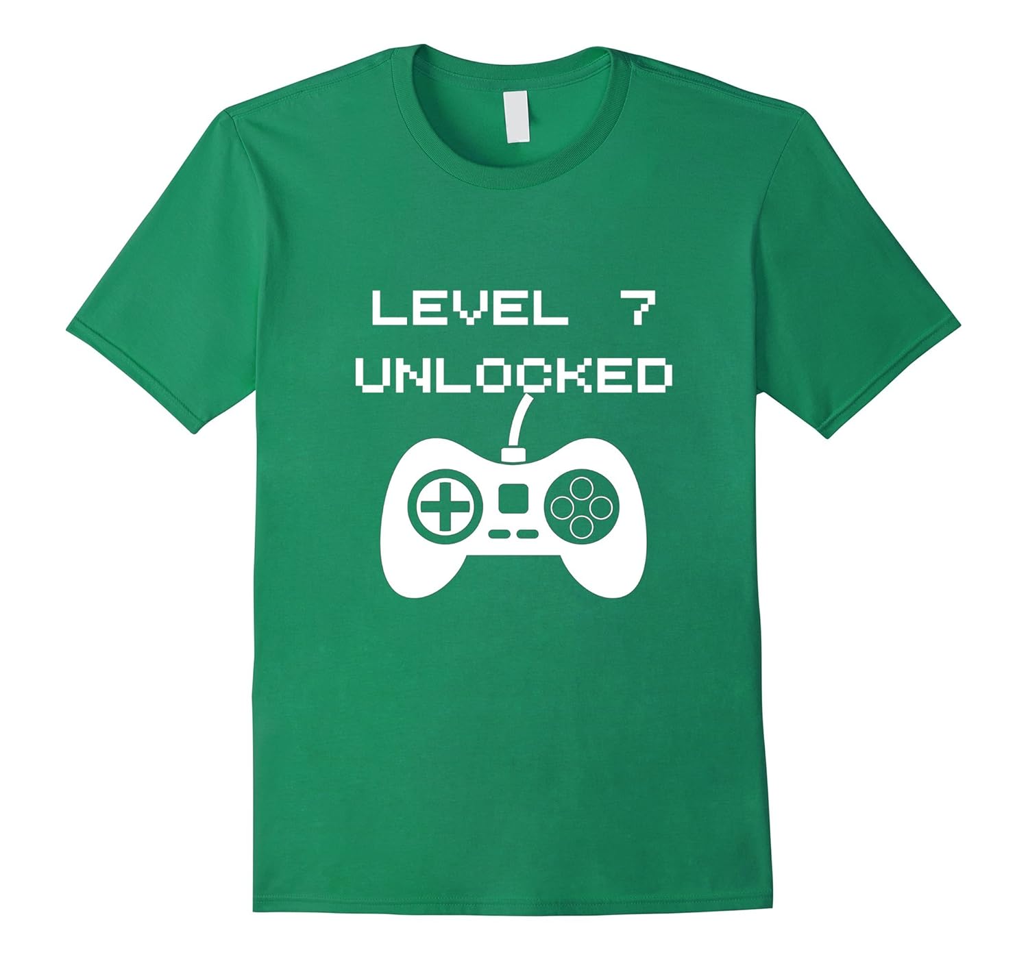 Level 7 Unlocked Gaming T-Shirt – 7th Birthday Gift-PL – Polozatee
