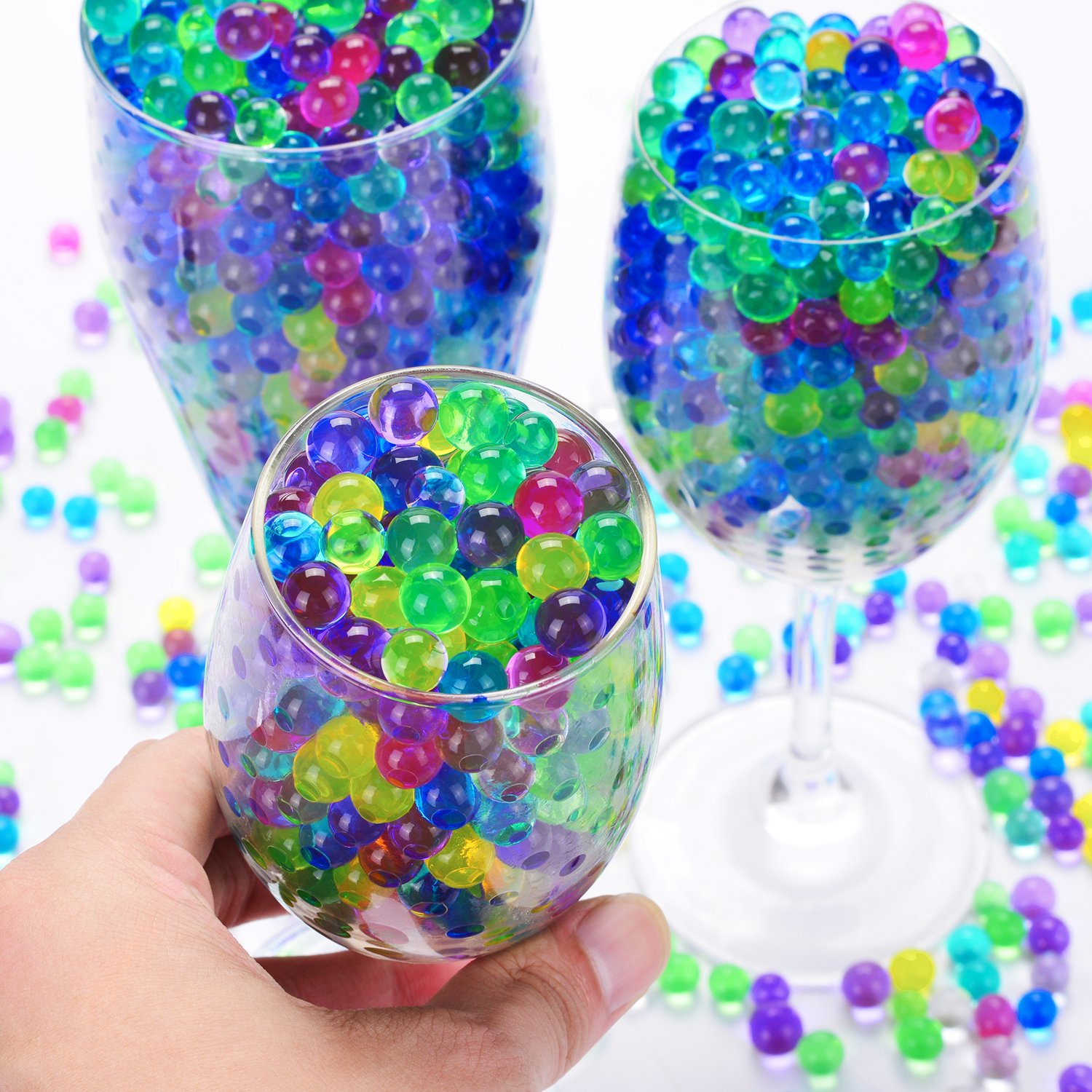 Galleon - VIIVRIA Water Beads, 20 OZ (60,000 Beads) Kids Water Beads ...