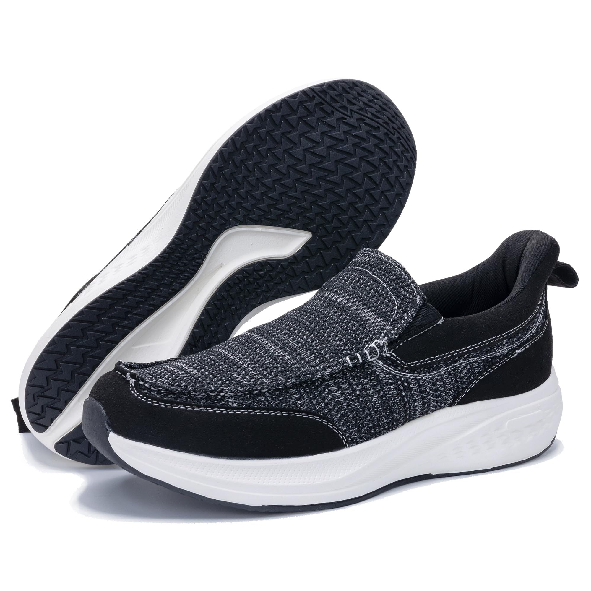 PaSick Mens Slip On Sneakers | Walking Shoes for Men | Causual Dress ...