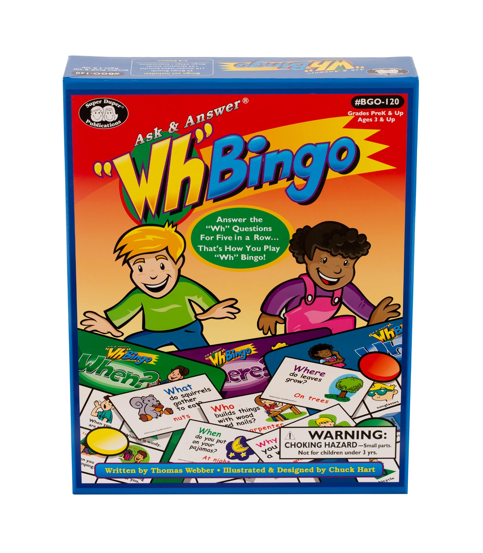Mua Super Duper Publications | Ask & Answer® Wh Bingo Board Game ...