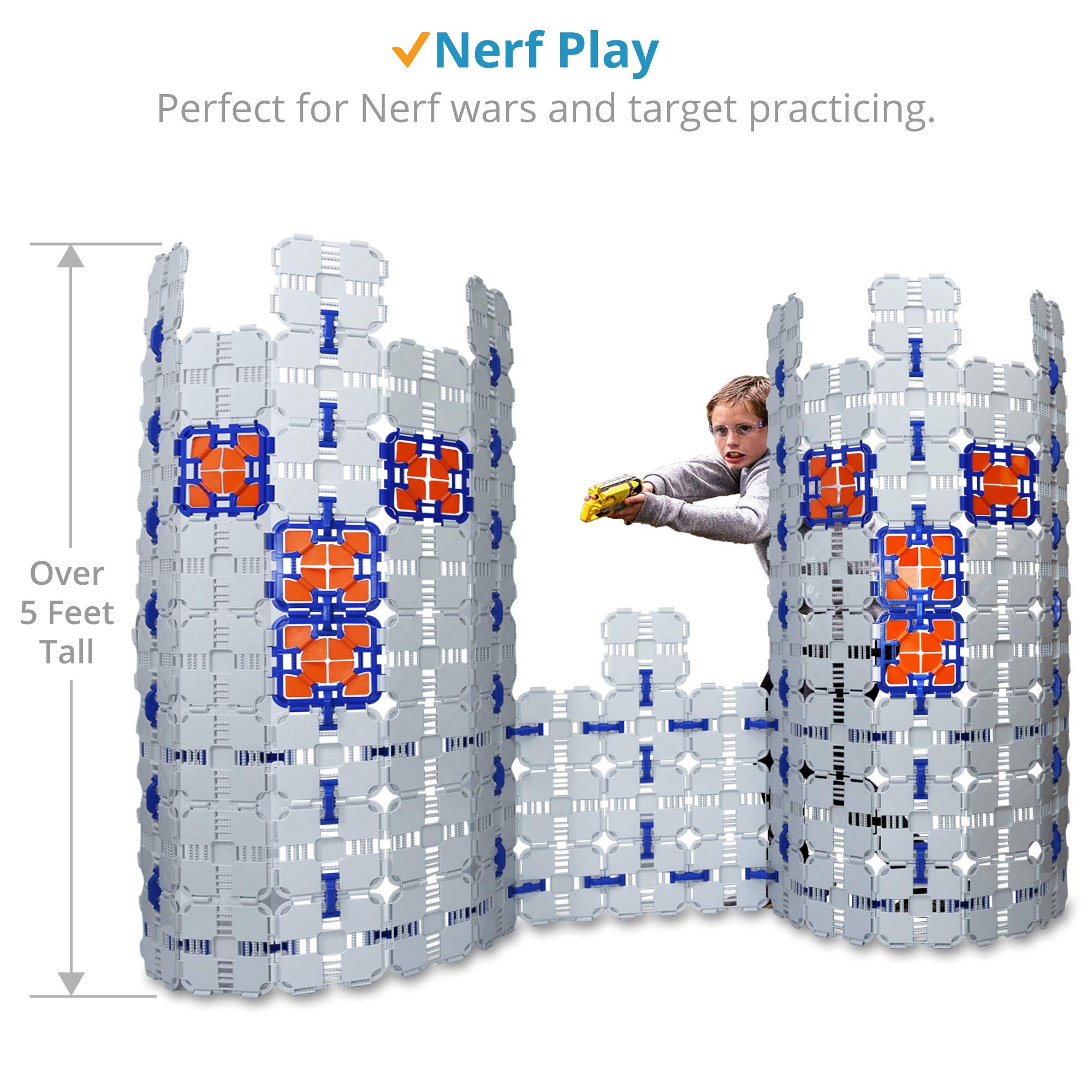 Mua Blaster Boards: 4 Pack - Kids Fort Building Kit - Creative Nerf War ...