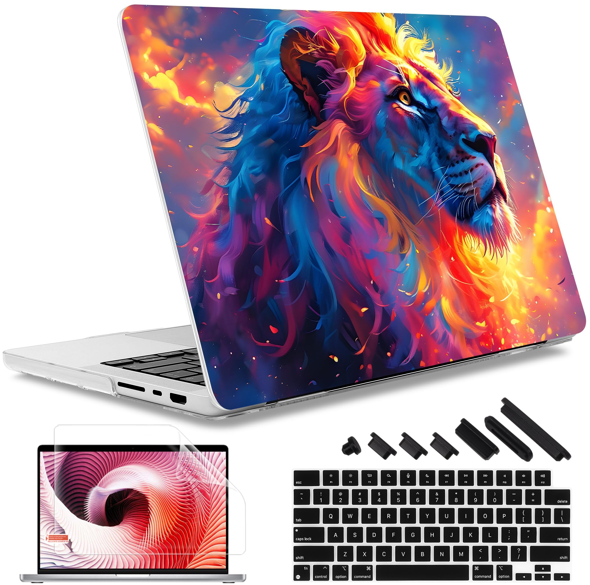 May Chen Case for M4 MacBook Pro 16 inch A3403 Max A3186, M3 A2991 M2 ...