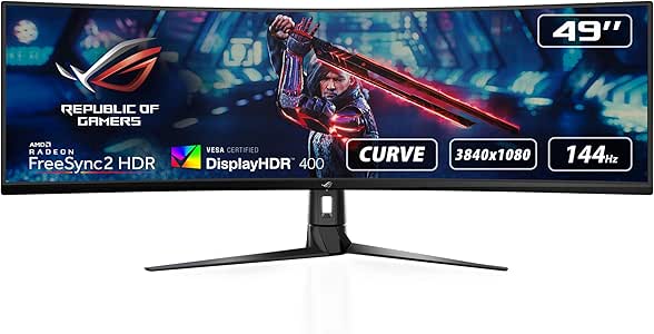 ASUS ROG Strix Swift 49 Inches Super Ultra-Wide HDR Display Gaming ...