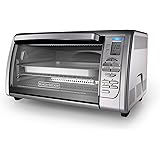 Amazon.com: Black & Decker CTO7100B Toast-R-Oven Digital Rotisserie ...