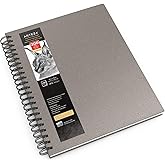 Amazon.com: ARTEZA Spiral Sketch Book 9x12 Drawing Pad 100 Sheets Sketch Pads for Drawing for ...