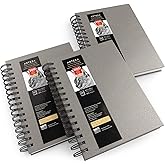 Amazon.com: ARTEZA Spiral Sketch Book 9x12 Drawing Pad 2 Pack 200 Sheets Sketch Pads for Drawing ...