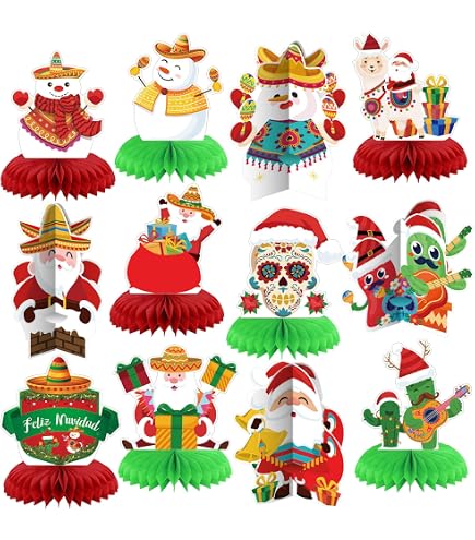 Papel Picado Navideño Feliz Navidad Mexican Christmas Paper Cut Papel ...