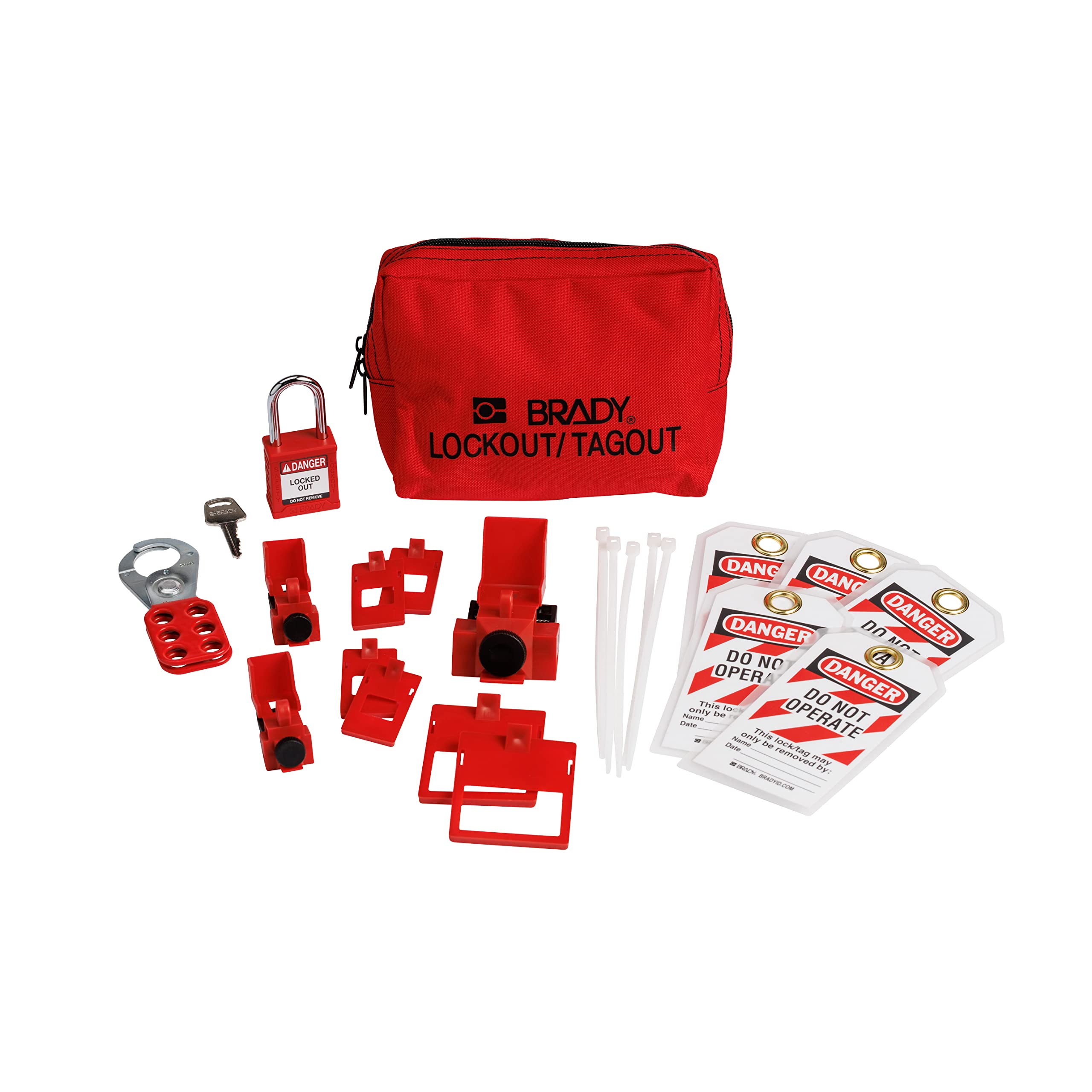 Mua BRADY Breaker Lockout Tagout Electrical Loto Kit. 120/277V to 480/600V Circuit Lock Outs ...