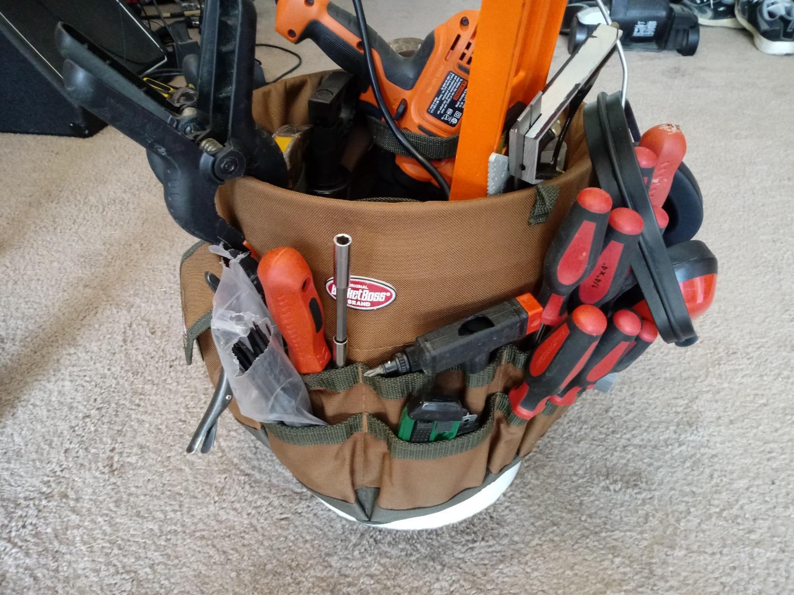 $5/mo - Finance Bucket Boss The Bucketeer Bucket Tool Organizer in ...