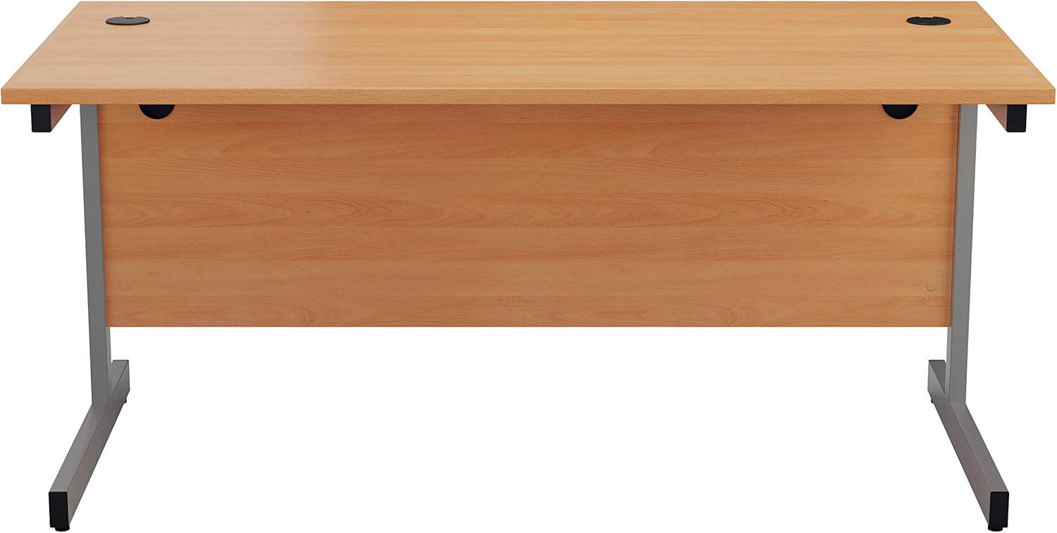 Office Hippo Heavy Duty Rectangular Cantilever Office Desk, 160 x 80 x ...