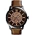 Fossil Herren Analog Automatik Uhr mit Leder Armband ME3158: Amazon.de ...