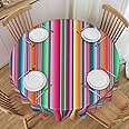Amazon.com: juniissl Mexican Tablecloth Serape Table Cover Washable ...