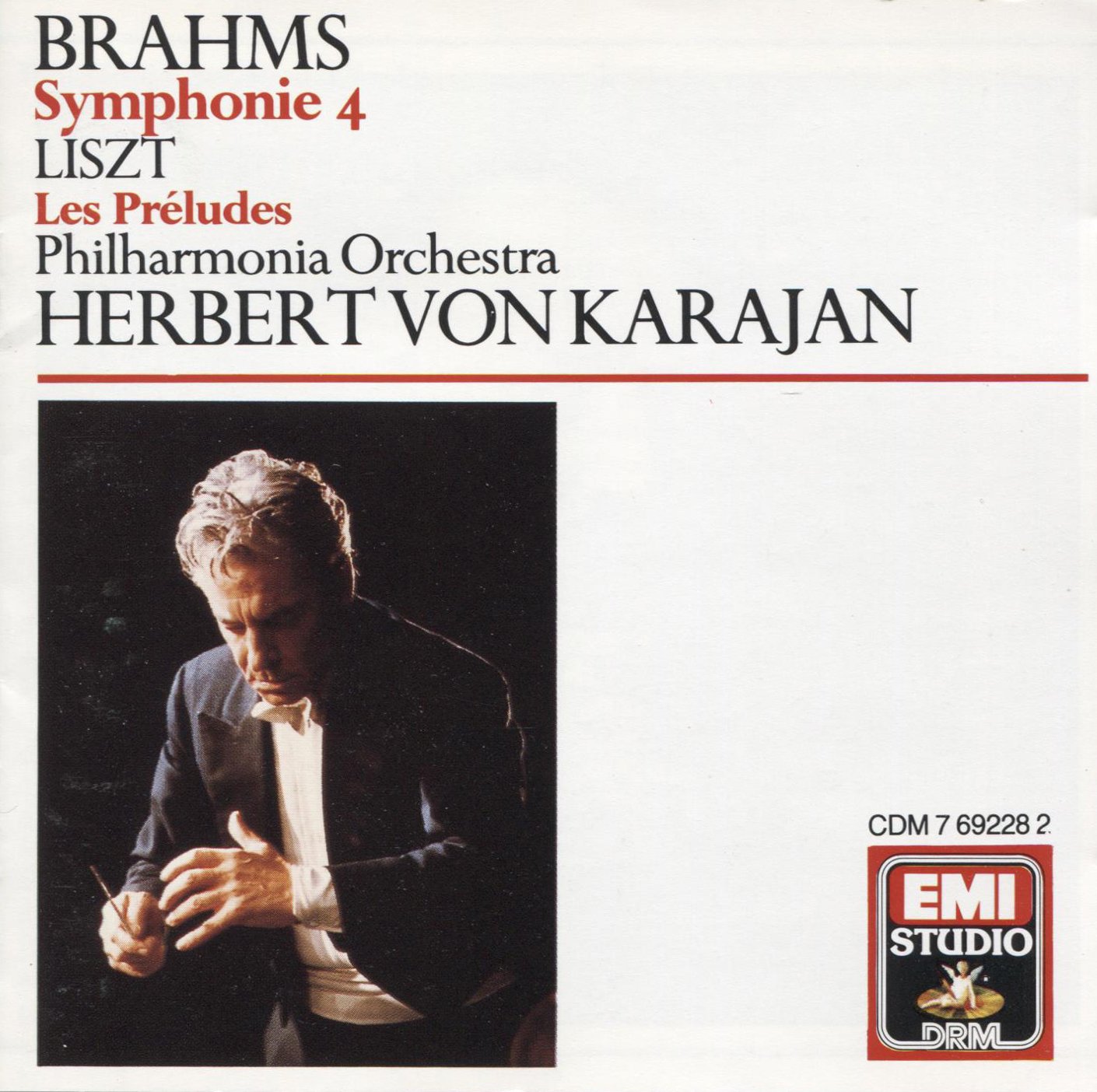Johannes Brahms, Herbert von Karajan, Philharmonia Orchestra - Brahms: Symphony No. 4 Op. 98 ...