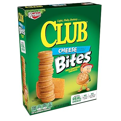 Keebler Club Cheese Bites, Mini Sandwich Crackers, Philippines | Ubuy