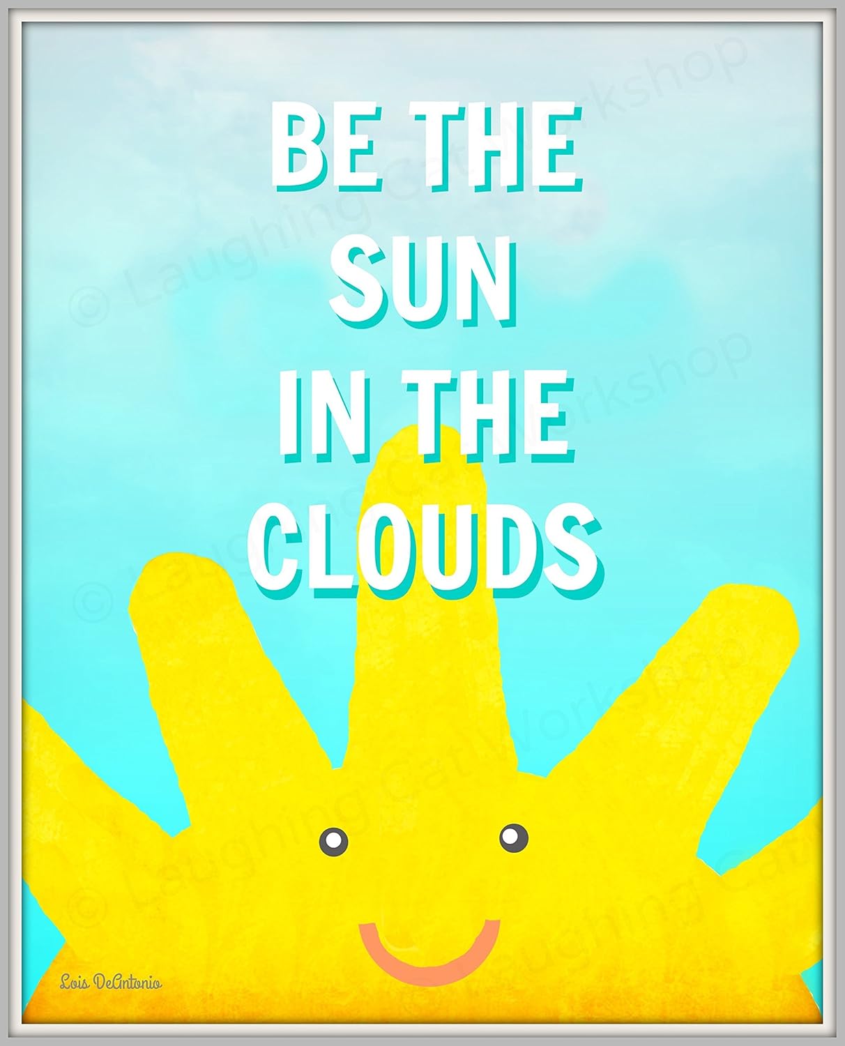 Amazon.com: Sun Art Positive Inspirational Affirmation Quote art print ...