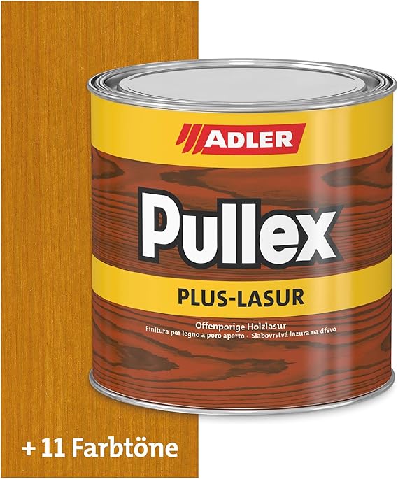 ADLER Pullex Plus-Lasur - Holzlasur Außen Farblos - Universell einsetzbare & aromatenfreie ...