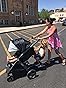 Amazon.com : Englacha 2-in-1 Cozy X Rider, Black - Child Rider Stroller ...