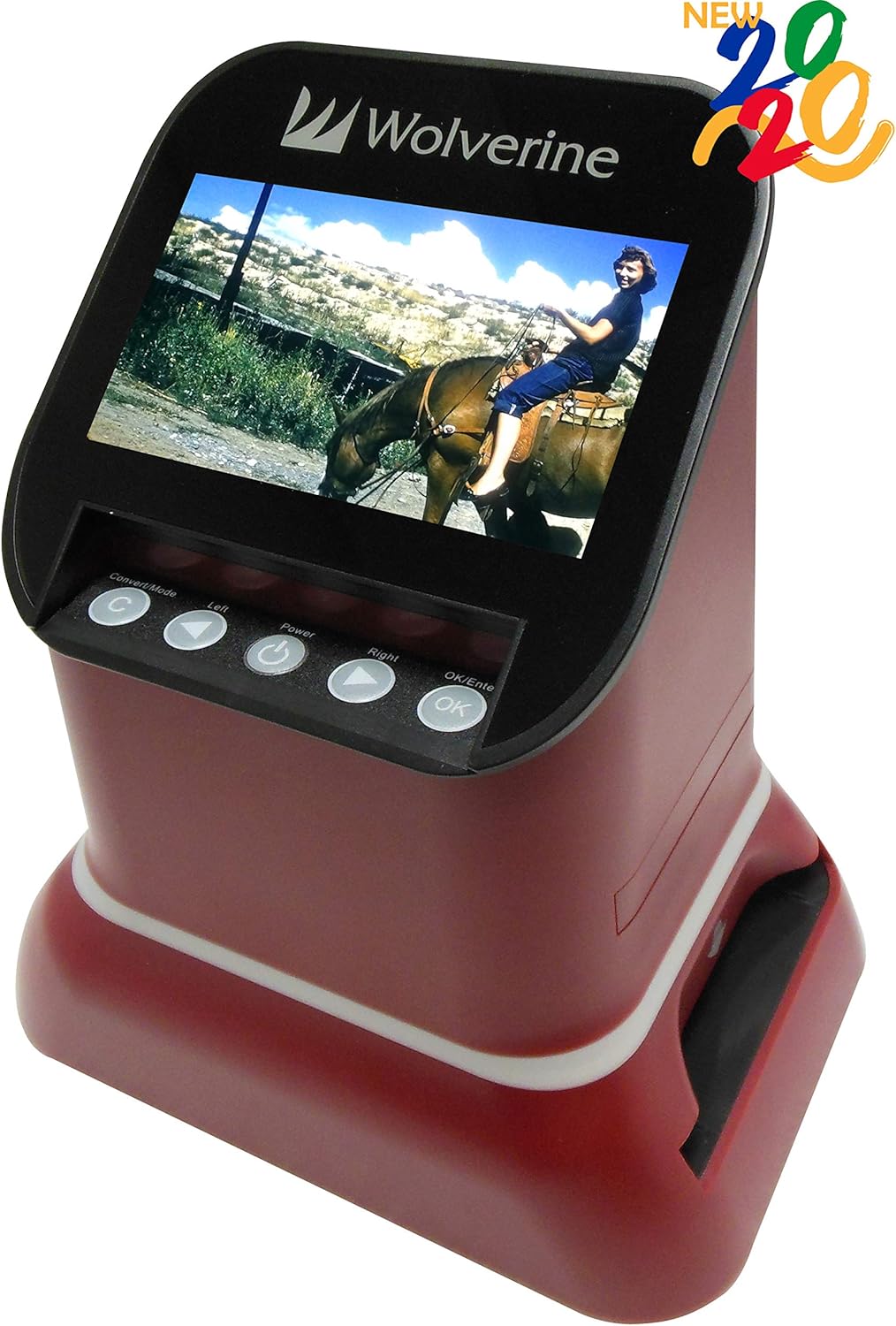Wolverine F2D Saturn Digital Film & Slide Scanner - Converts 120 Medium Format, 127 Film ...