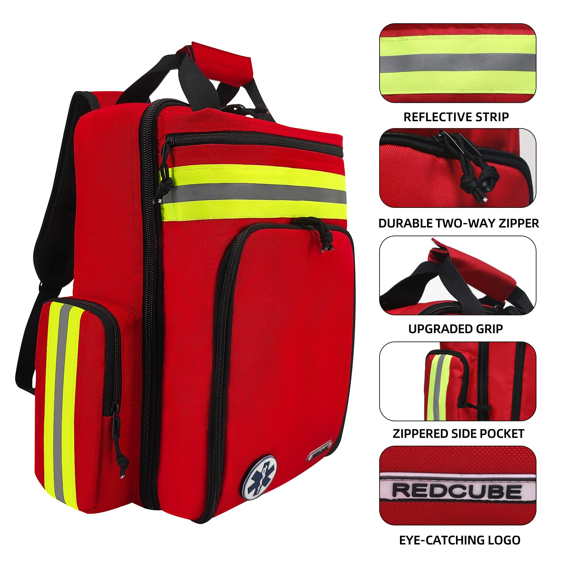 Mua REDCUBE First Aid Backpack,Emergency Medical Backpack Empty ...