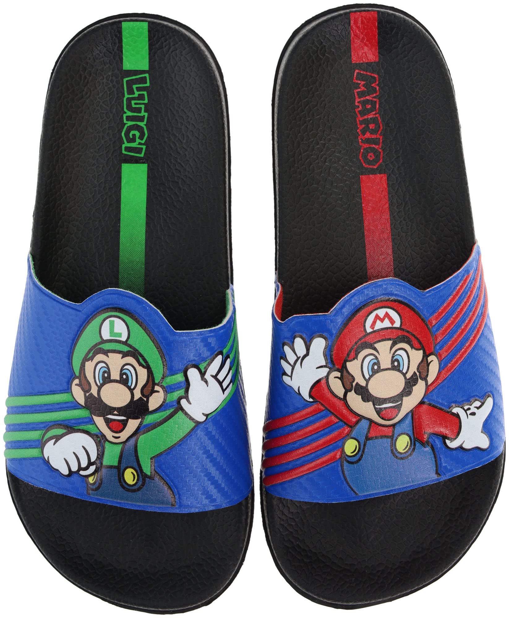 Mua Super Mario Nintendo Sandals, Mario and Luigi Mismatch Slide Sandal ...