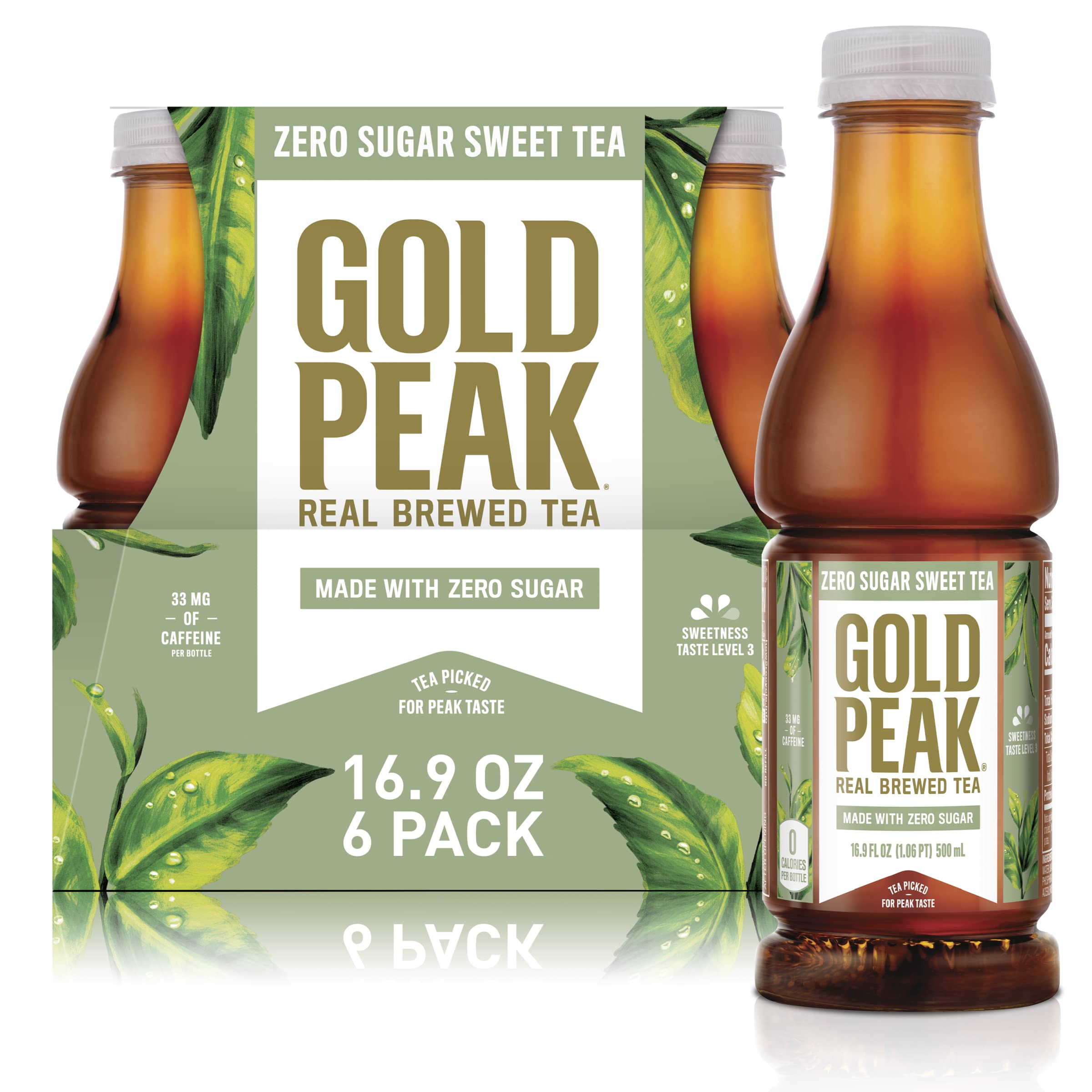 ***non refundable*** exp 05/25 Gold Peak Tea, Diet Tea, 16.9 fl oz,4/ 6 ...