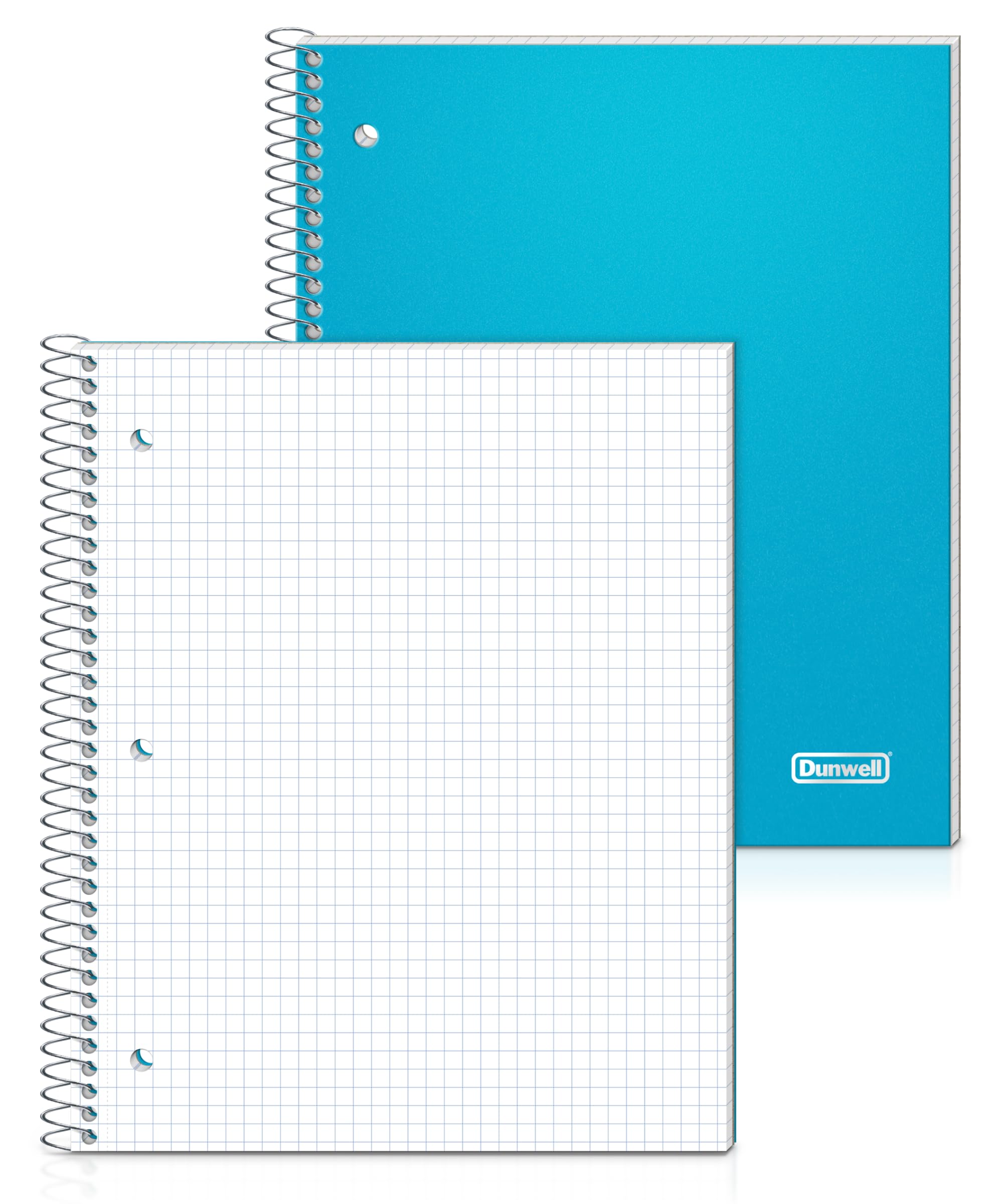 Mua Dunwell Graph Paper Spiral Notebook (Blue) Plastic Cover, 100 ...
