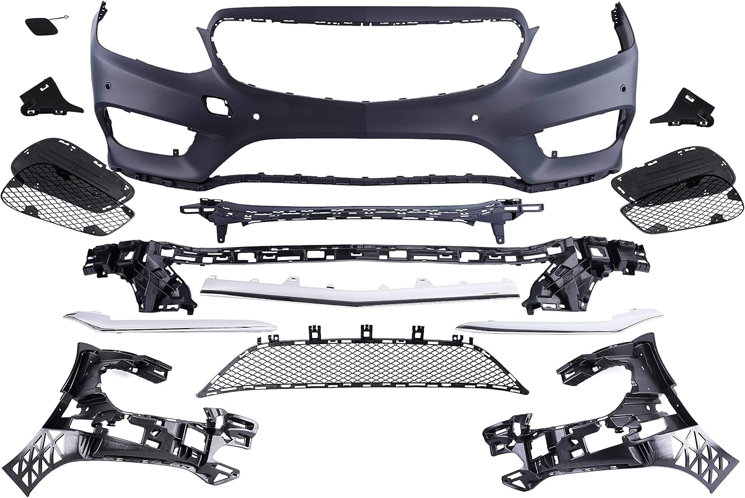 Amazon.com: JYJ 1 Set Front Bumper Assembly Style Compatible with ...