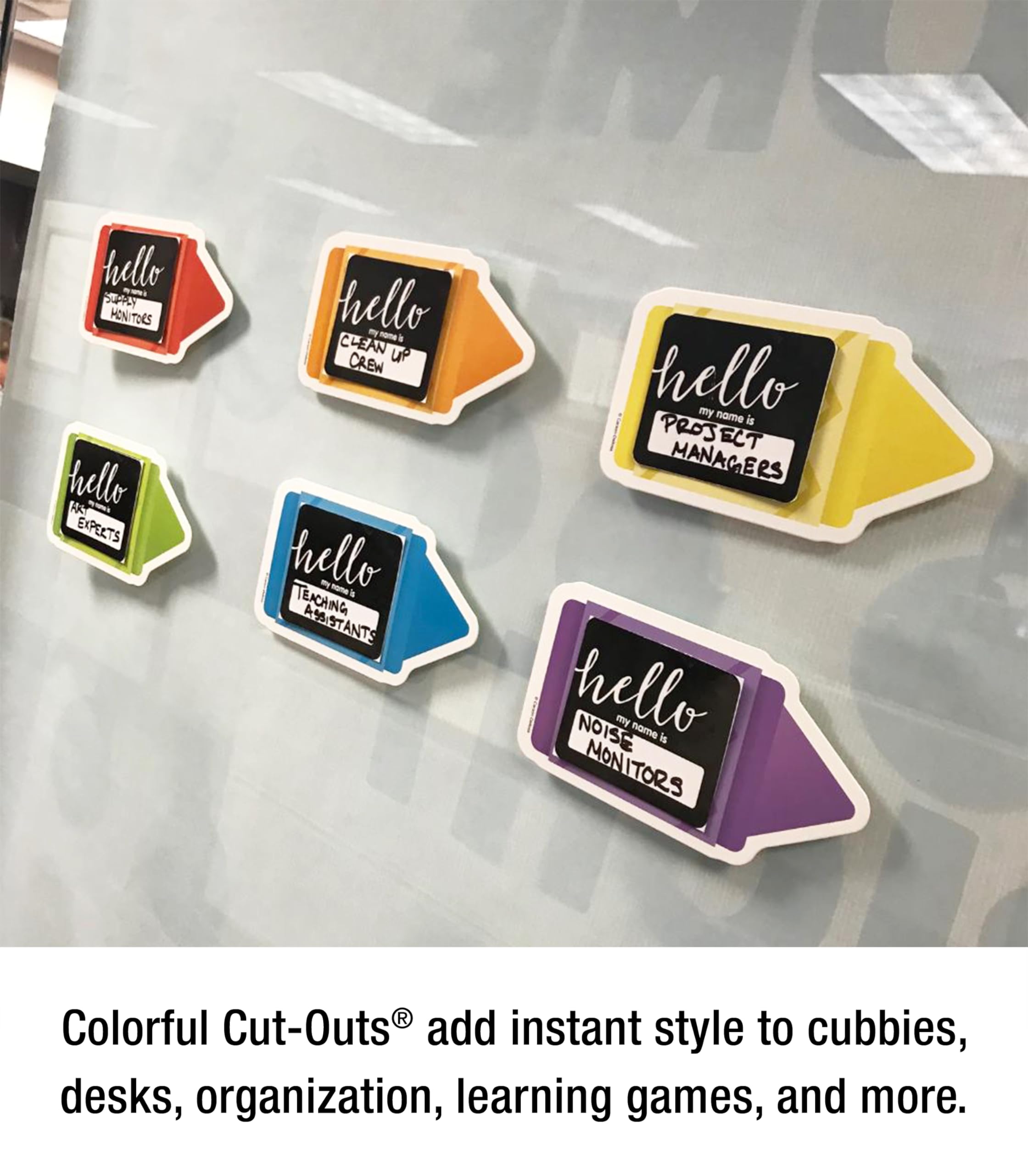 Mua Carson Dellosa 48-Piece Crayon Bulletin Board Cutouts, Large ...