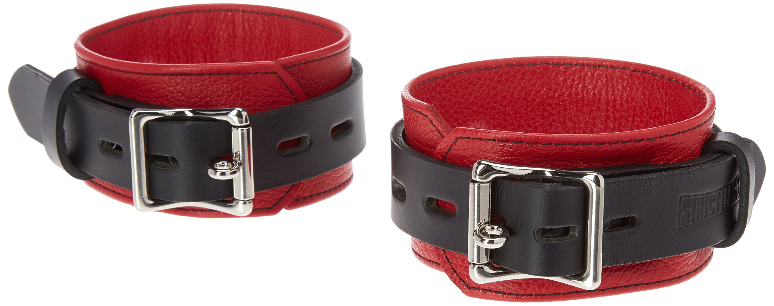 Amazon.com: Deluxe Red and Black Locking Bondage Collar: Health ...