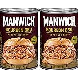 Amazon.com : Manwich Sloppy Joe Sauce, Bourbon BBQ Flavor, Canned Sauce ...
