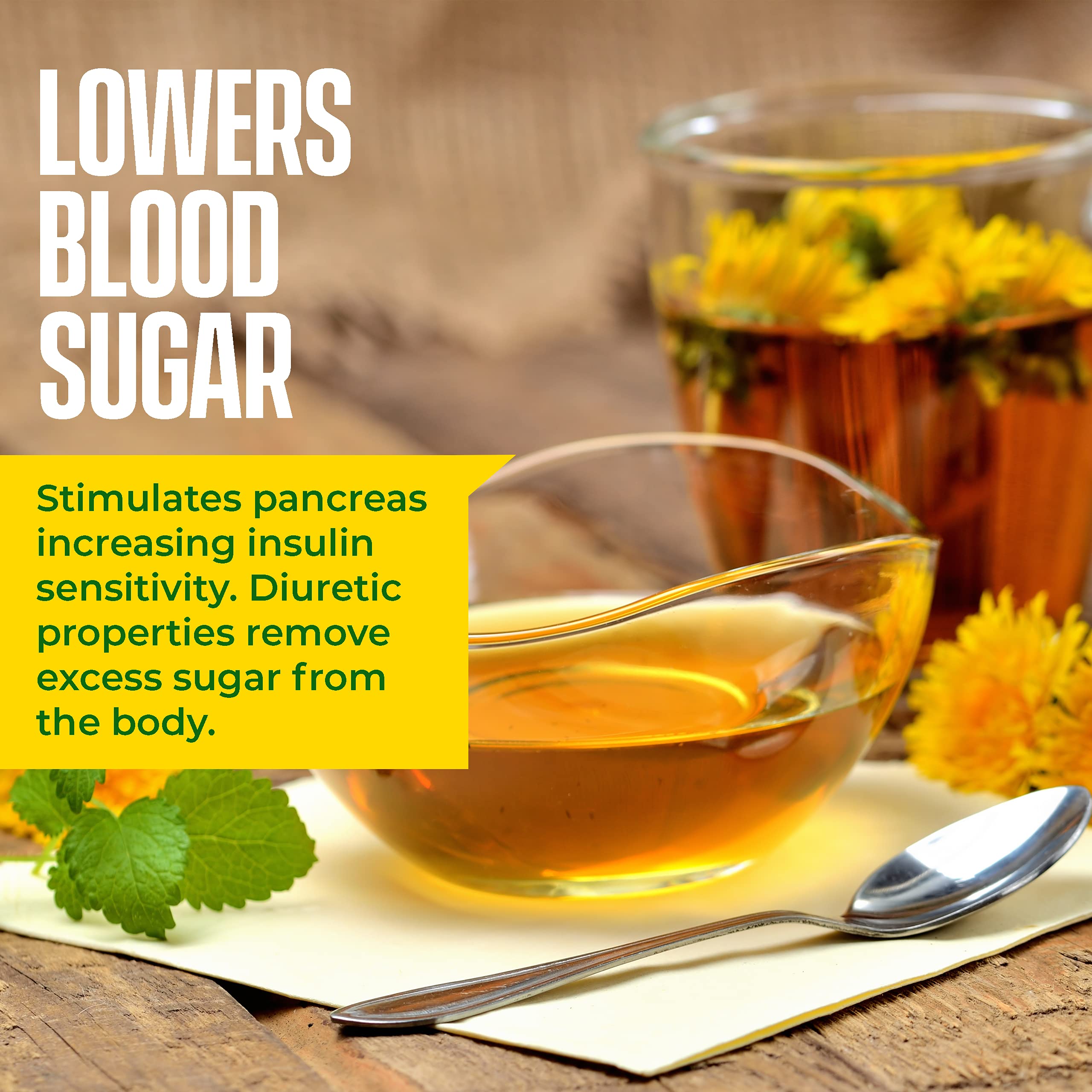 Dandelion Root Tea Detox Tea - Raw Organic Vitamin Rich Digestive ...