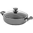 Amazon.com: Saflon Titanium Nonstick 4-Quart Saute Pot with Tempered ...