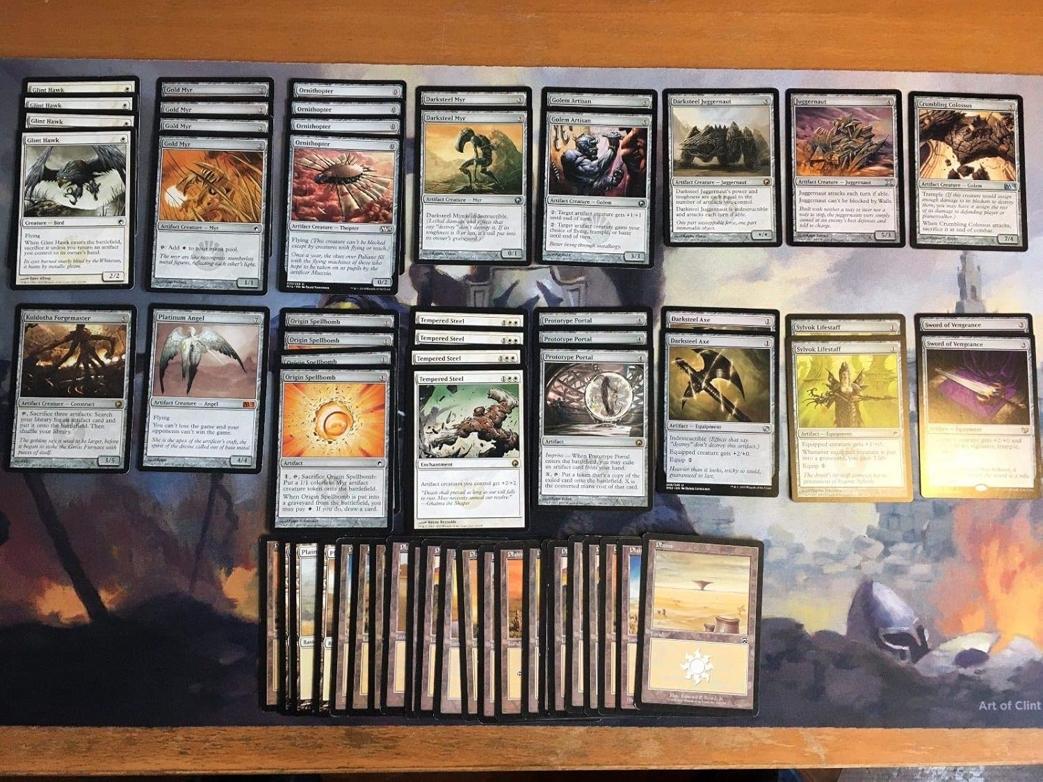 Elite Artifact Deck - Modern Legal - Custom Built - Magic The Gathering ...