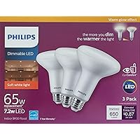 Philips 65W LED BR30 2700K 3PK - - Amazon.com