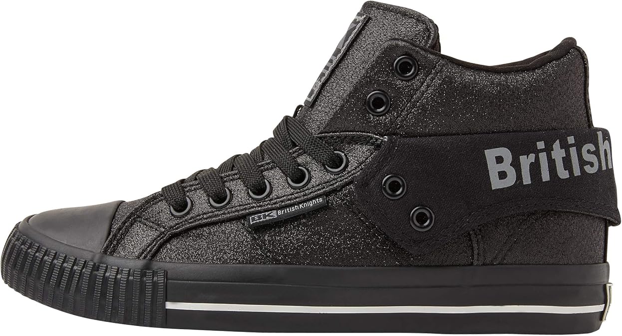Amazon.com | British Knights Women's Hi-Top Trainers, 6 UK | Fashion ...