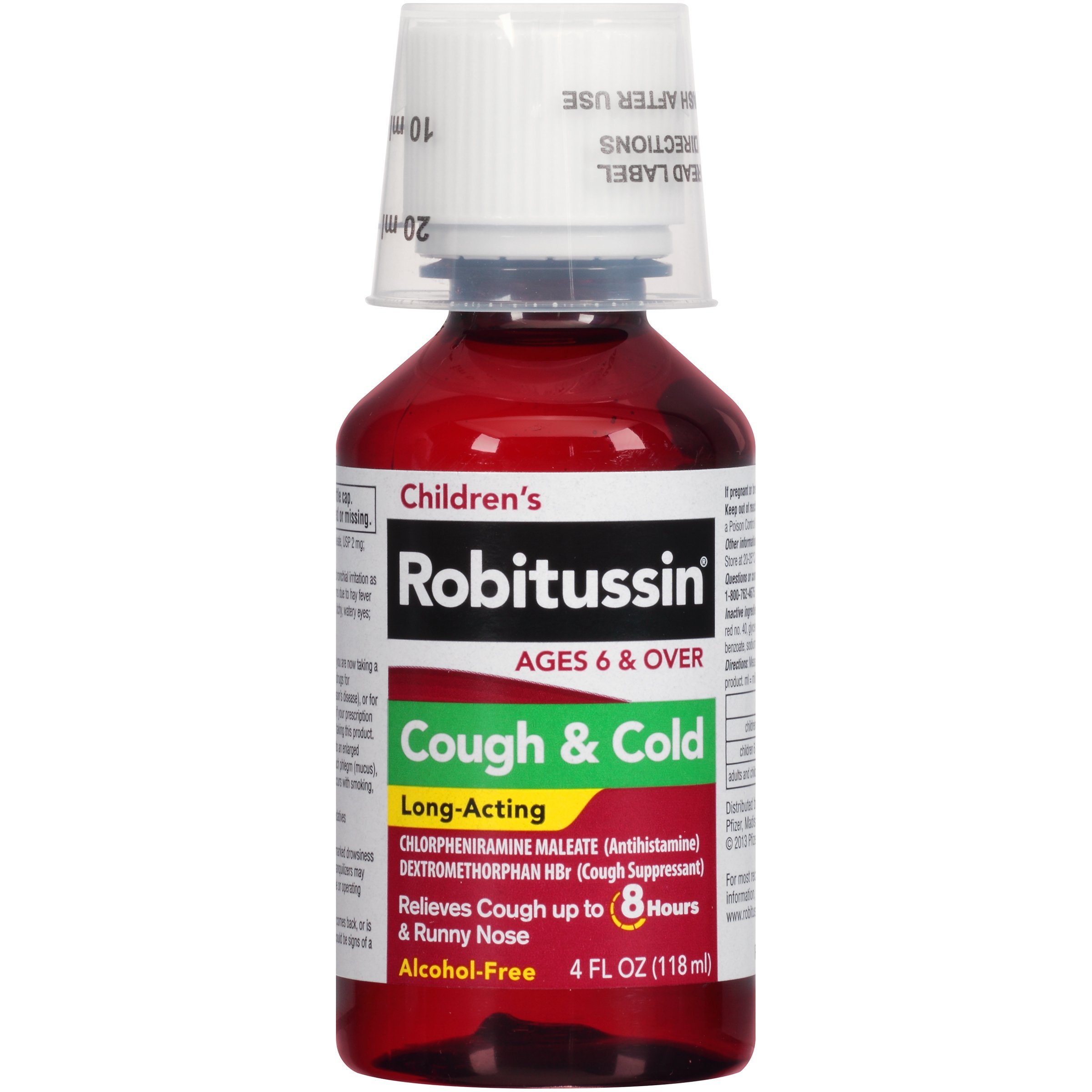Mua Robitussin Long-Acting Cough and Cold Medicine for Kids, Fruit ...