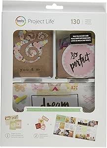 Amazon.com: Project Life 380373 Values Kits-Notes and Things-Gold Foil ...