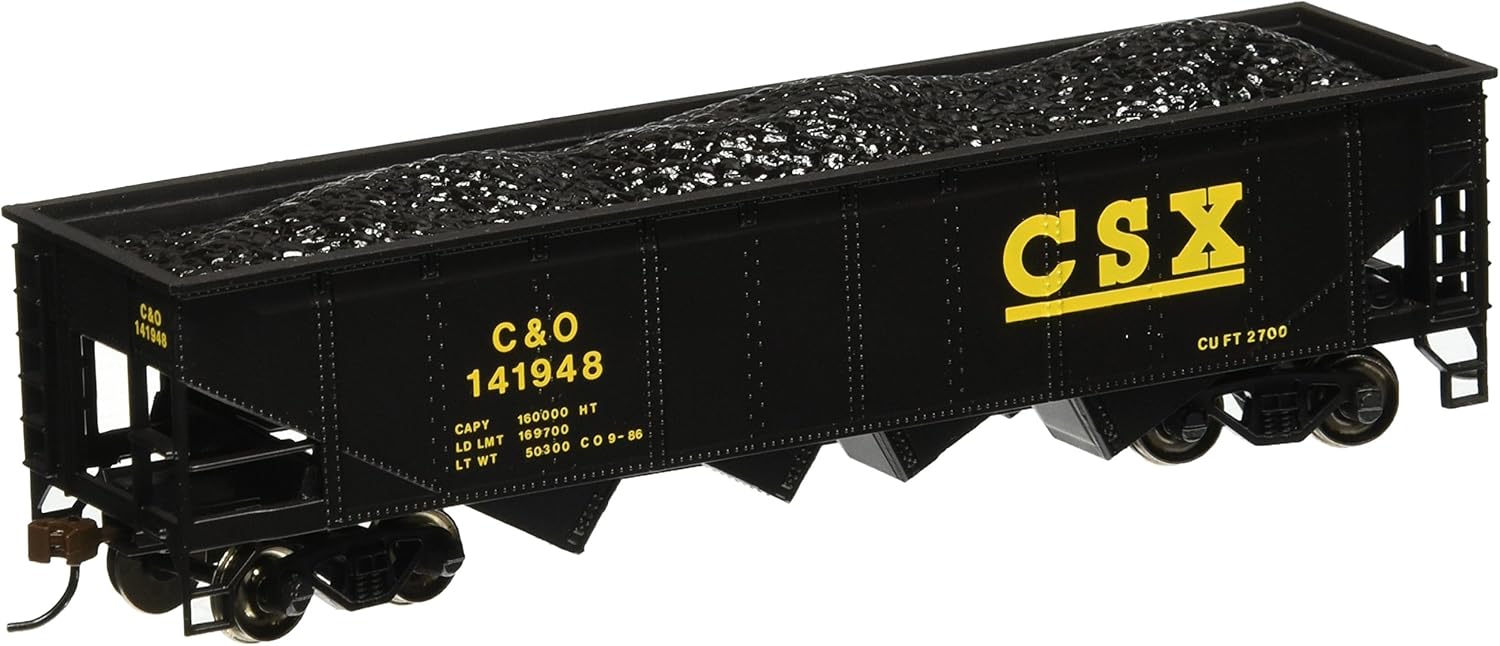Bachmann Trains - 40' Quad Hopper Car - CSX - HO Scale, Hoppers ...